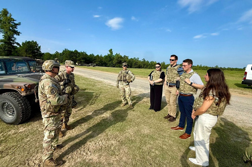 Speaker Mike Johnson’s staff visits Fort Polk, reviews training and ...
