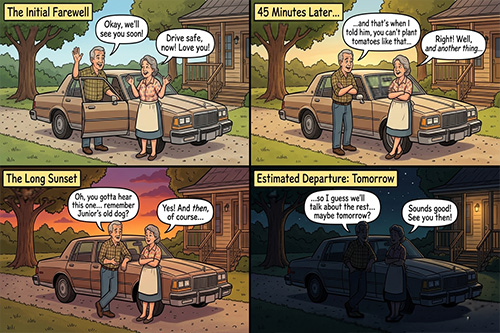 Cartoon of the Week: A Southern Goodbye | Vernon Parish Journal